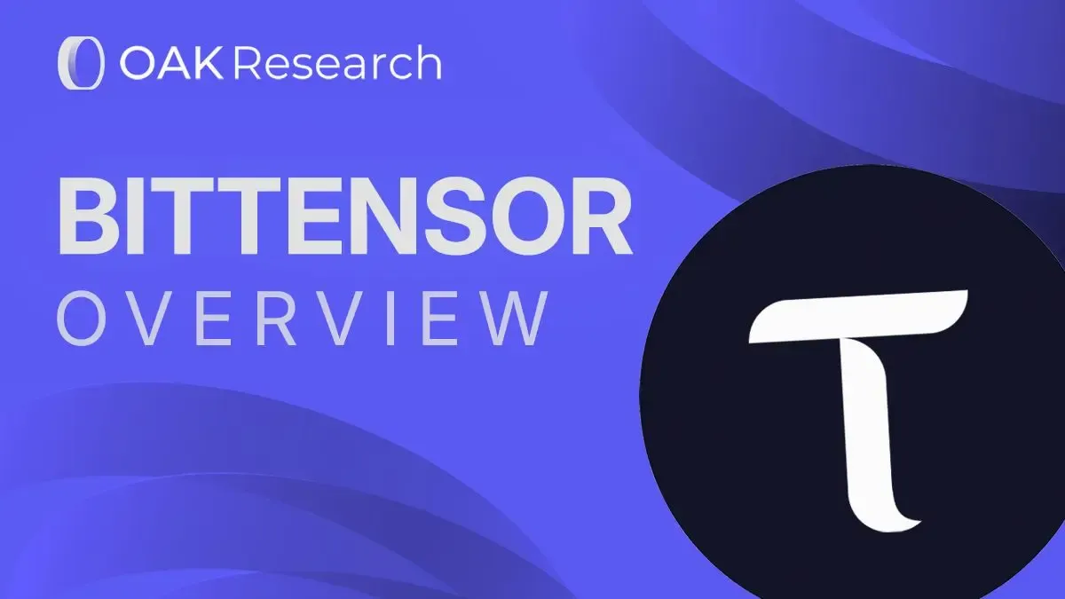 Bittensor (TAO) : A comprehensive presentation of a protocol combining AI and blockchain | OAK ...