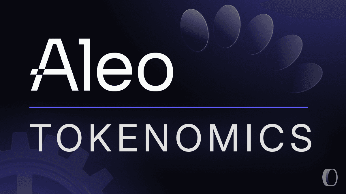Un Zoom sur les tokenomics d’Aleo (ALEO) | OAK Research